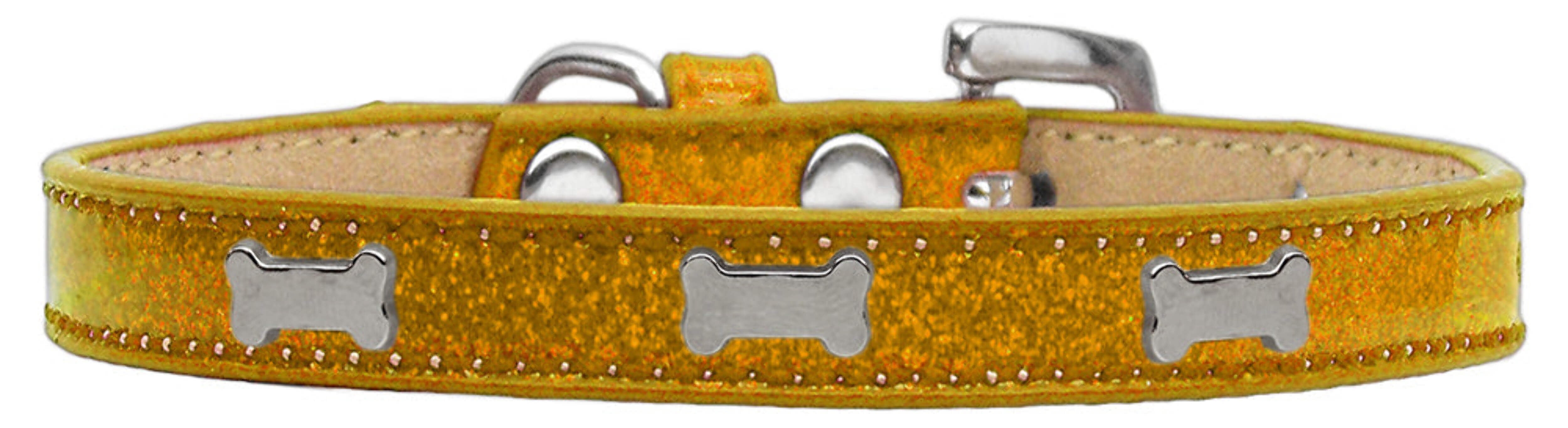 Dog, Puppy Pet Widget Ice Cream Collar, "Silver Bone" - Walmart.com