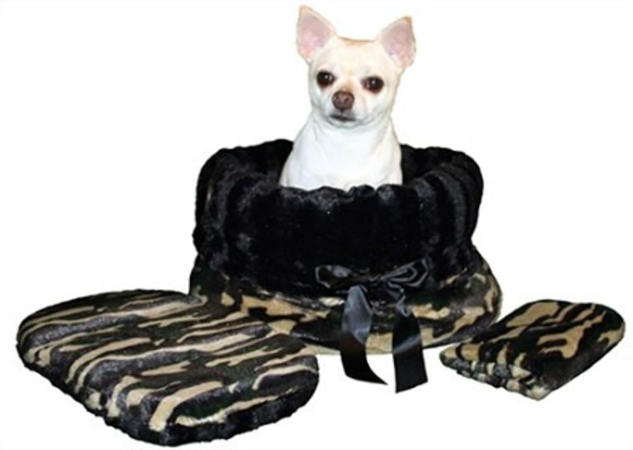 Dog, Puppy Pet or Cat Reversible Snuggle Bugs Pet Bed, Bag, and Car ...