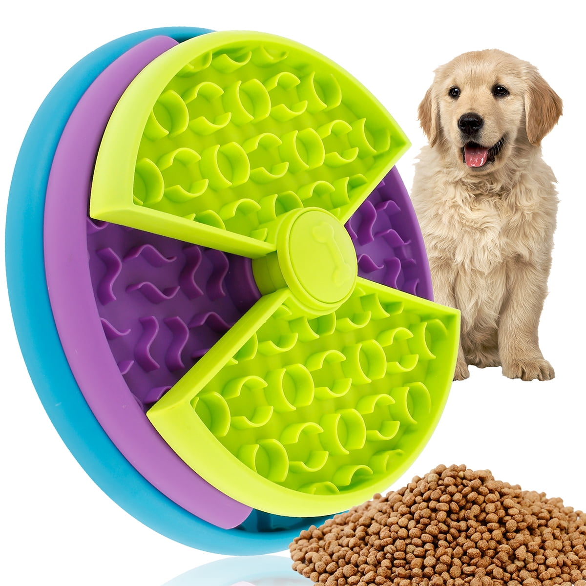Maze Dishes Pet Feed: Interactive Dog Puzzle Game and Slow Feeder Bowl ...