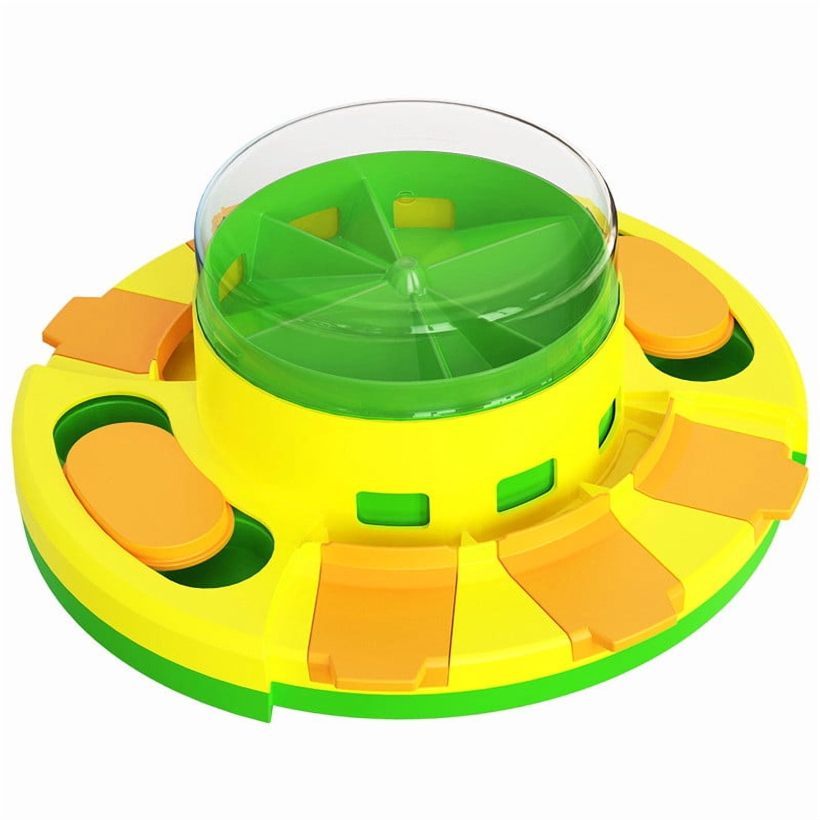 Dog Puzzle Food Dispenser Toy Interactive Treat Feeder For Mental ...