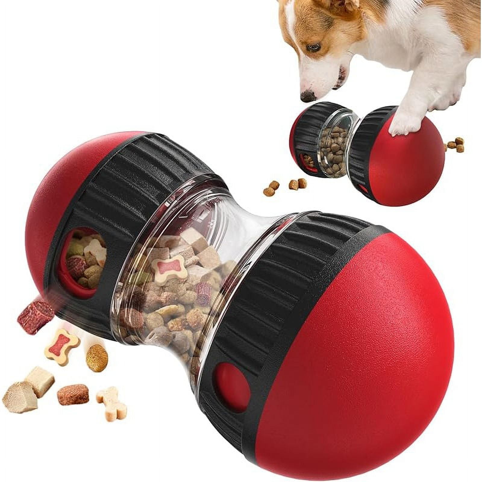 Dog Puzzle Toys, Adjustable Dog Treat Dispensing,Interactive Dog ...