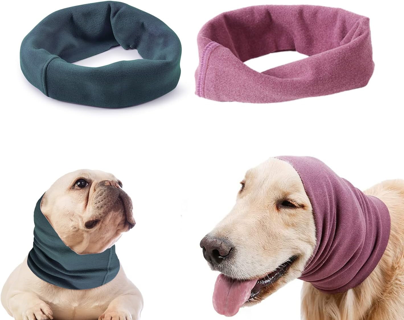 Dog Quiet Ear Covers for Ear Protection, Calming Ear Muffs for Dogs ...