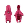 Dog Raincoat With Hood, Waterproof Reflective Pet Rain Poncho, Dog Rain ...