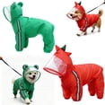Dog Raincoat for Medium Dogs, Lightweight Waterproof with Hood ...