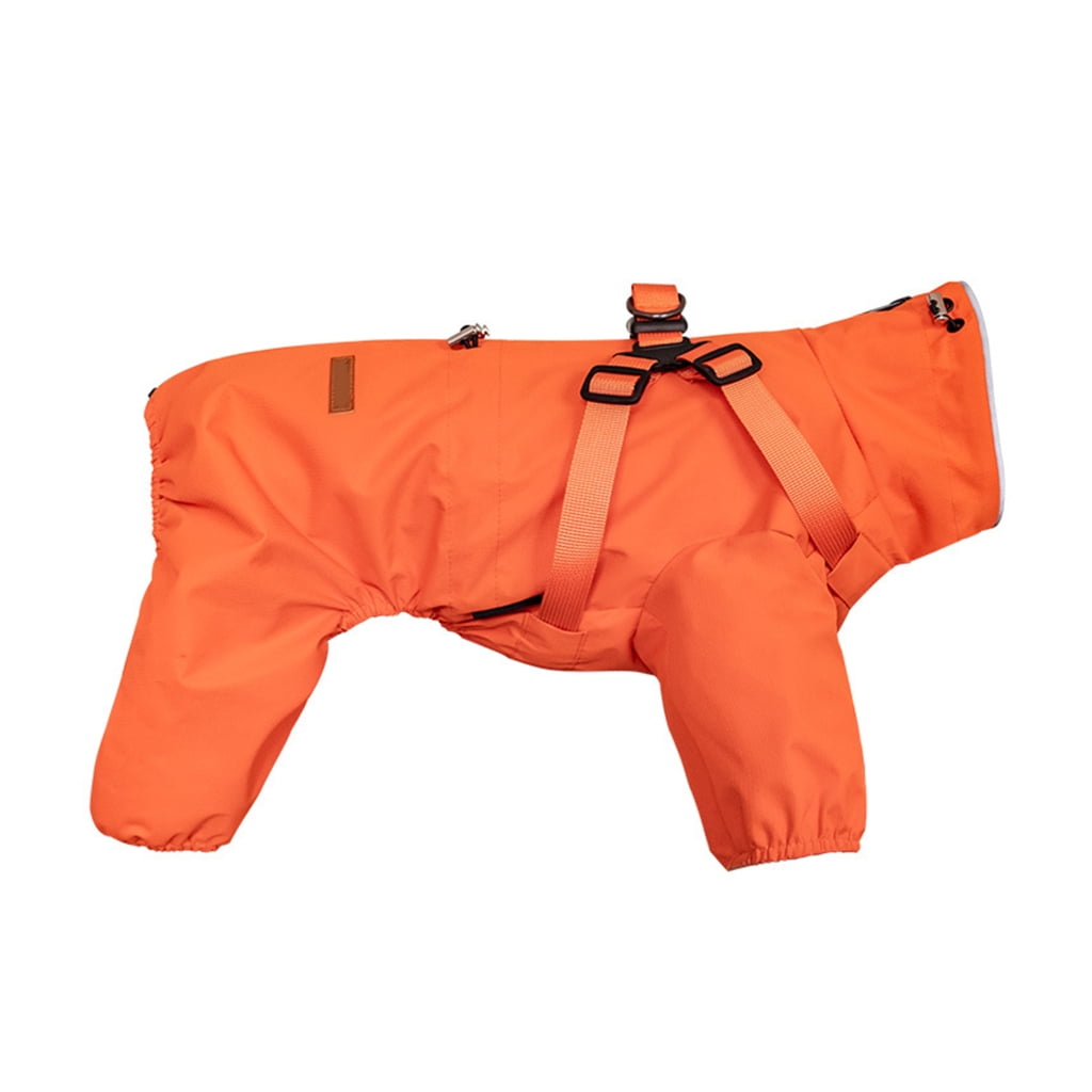 Dog Raincoats Hooded Slicker Large Ponchos for Small to Large Dogs and ...