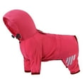 Dog Rainwear Step In Dog Windproof Rain Coat FourSeason Pet Clothes ...