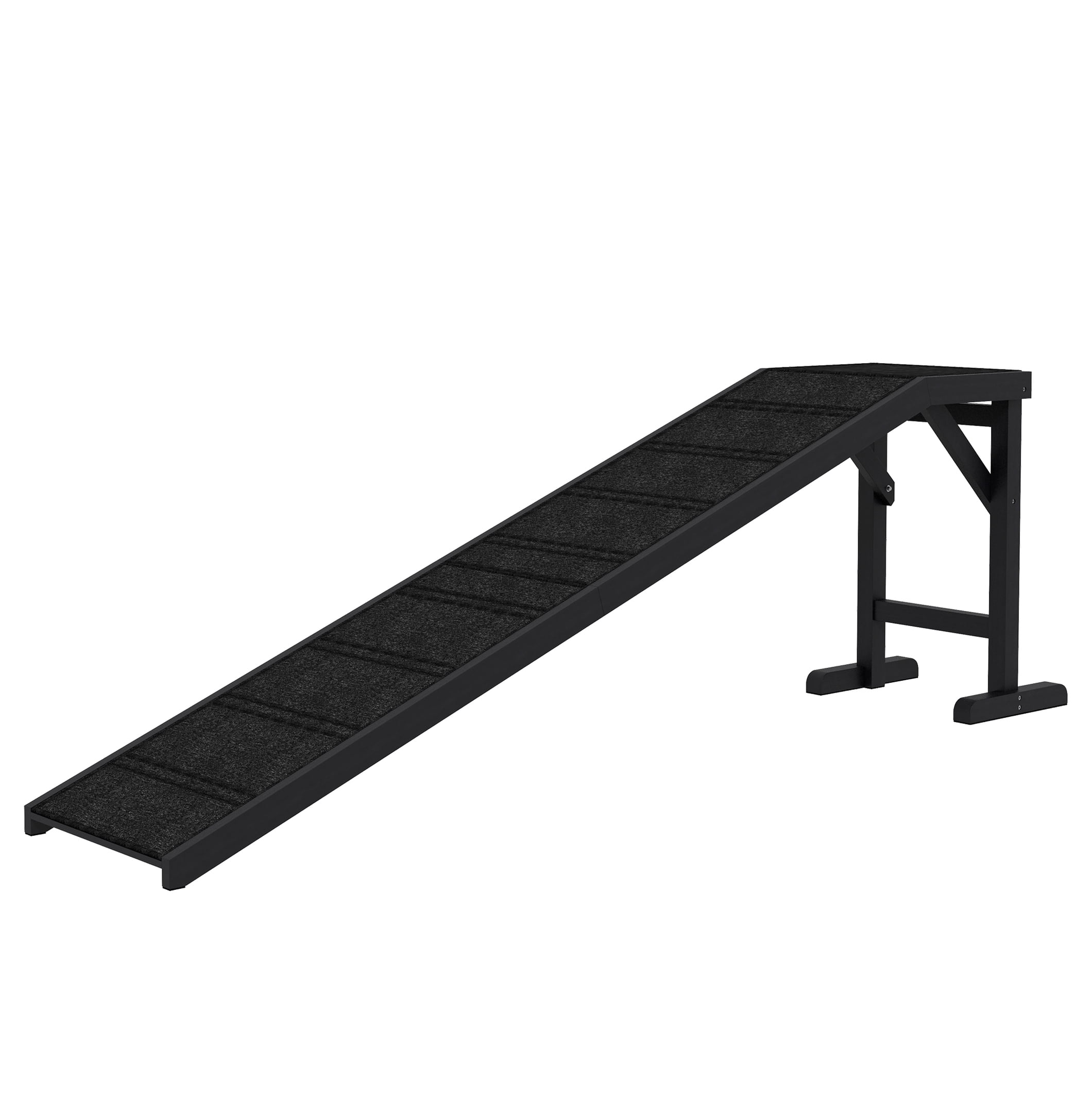 Dog Ramp for Large & Small Dogs, 74" Pet Ramp w/ Carpet, Non-Slip ...