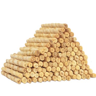 Natural Rawhide Chips for Dogs Bulk Rawhide Dog Treats - Walmart.com