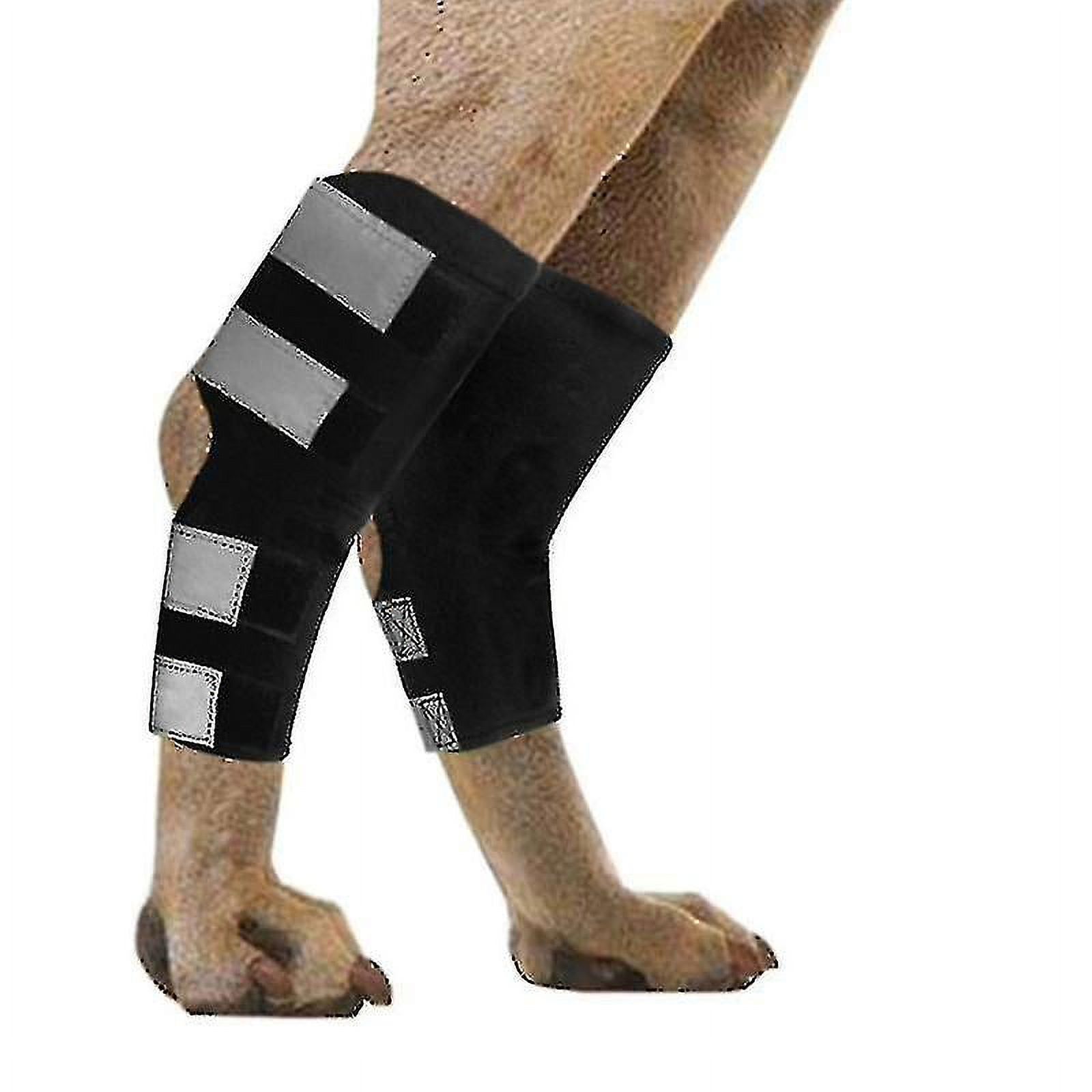 Dog Rear Leg Brace Long Version Canine Hock Wraps With Safety ...