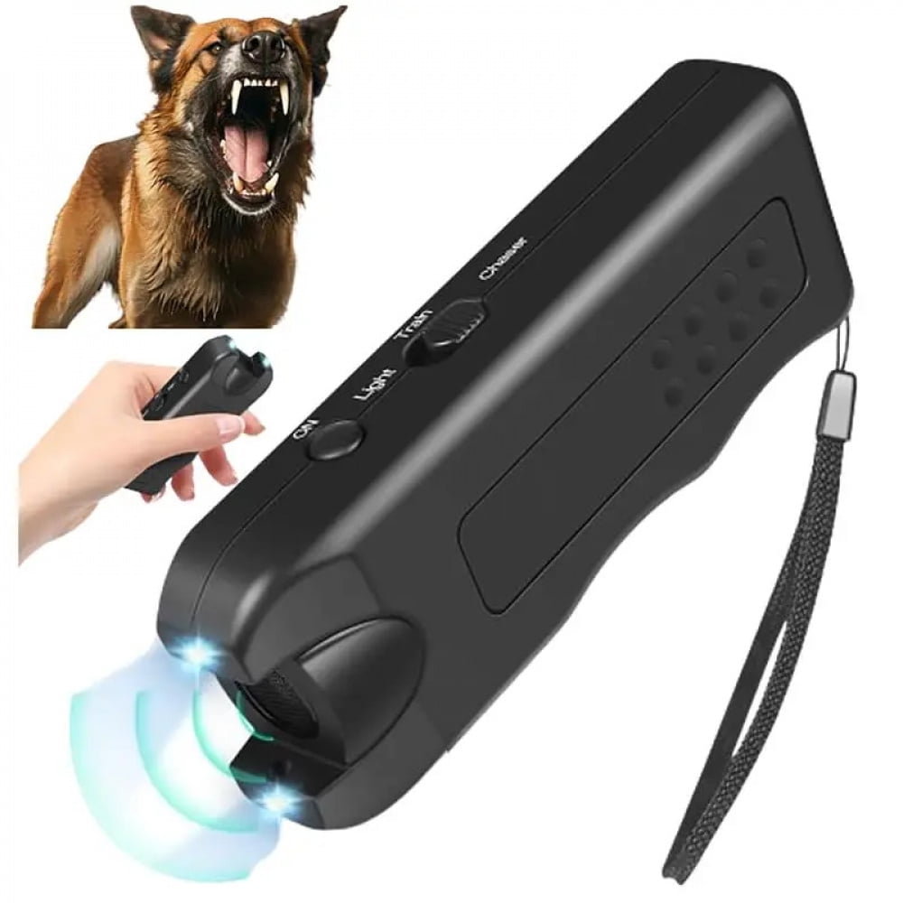 Dog Repeller Portable Ultrasonic Deterrent Handheld Anti-barking 3in1 ...
