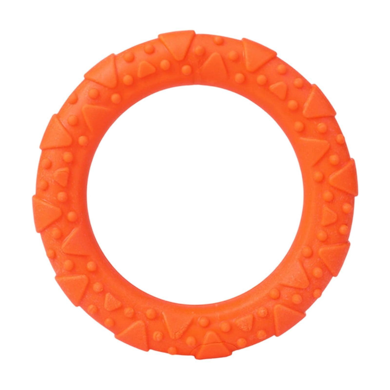 Dog Ring Toy, Indestructible Flying Discs for Throwing Catching Teeth ...