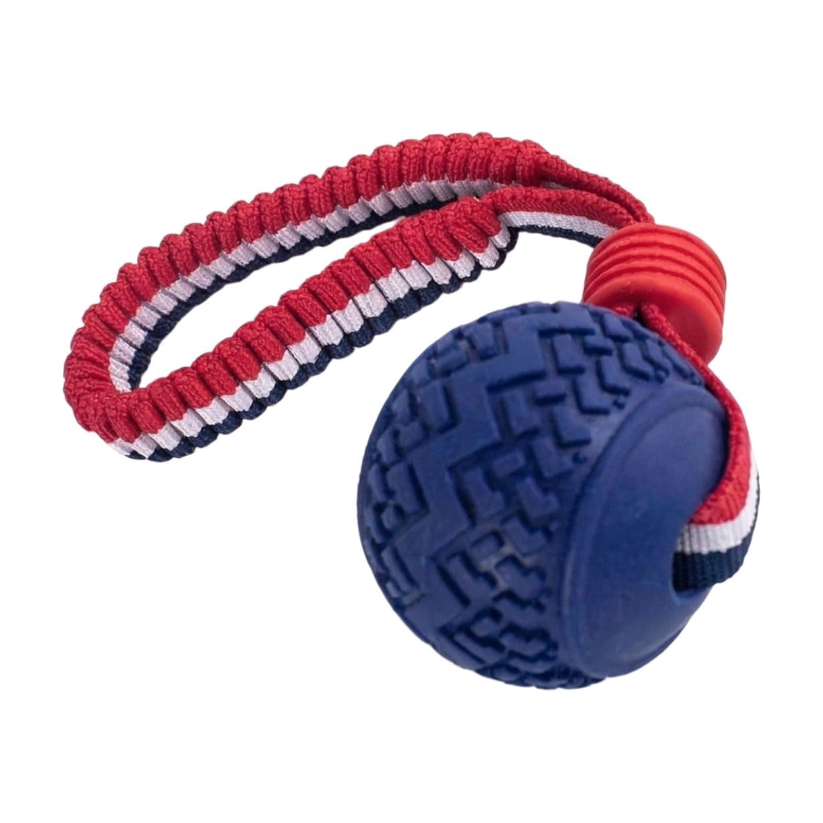 Dog Rope Ball Toy Interactive Tug of War Chew Toy with Floating Rubber ...