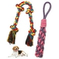 Dog Ropes for Aggressive Chewers - 2 Pcs Indestructible Dog Chew Toys ...
