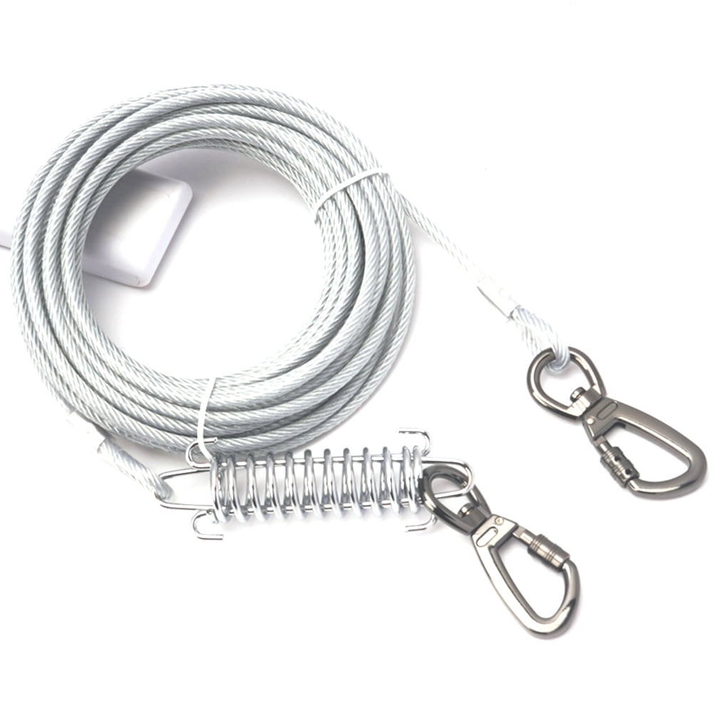 Dog Runner for Yard Dogs, Tie Out Cable, Dog Runners for Large Dogs ...