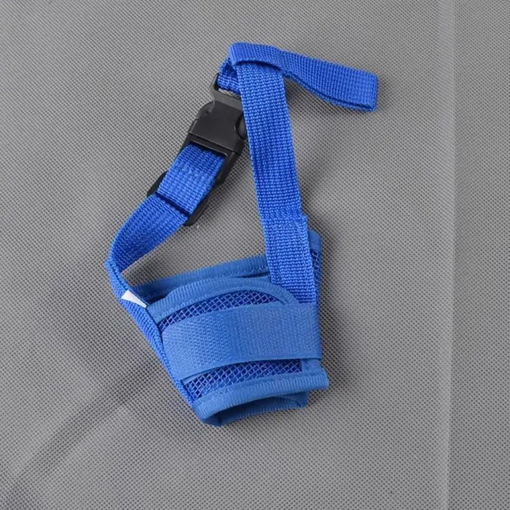 Dog Safety Muzzle Muzzel Adjustable Biting Barking Chewing Pet Dog ...