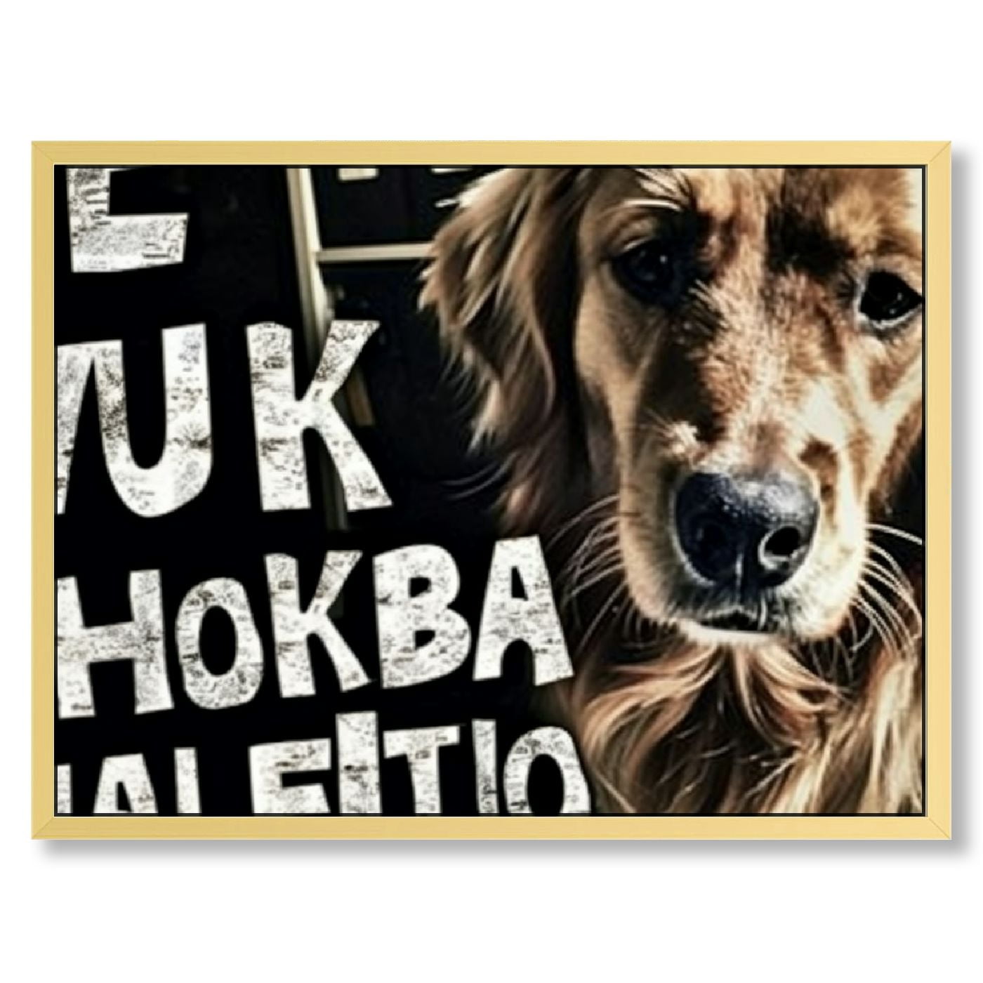 Dog Sayings Wall Art,Funny Dog Saying Wall Decor,I Work Hard so My Dogs ...