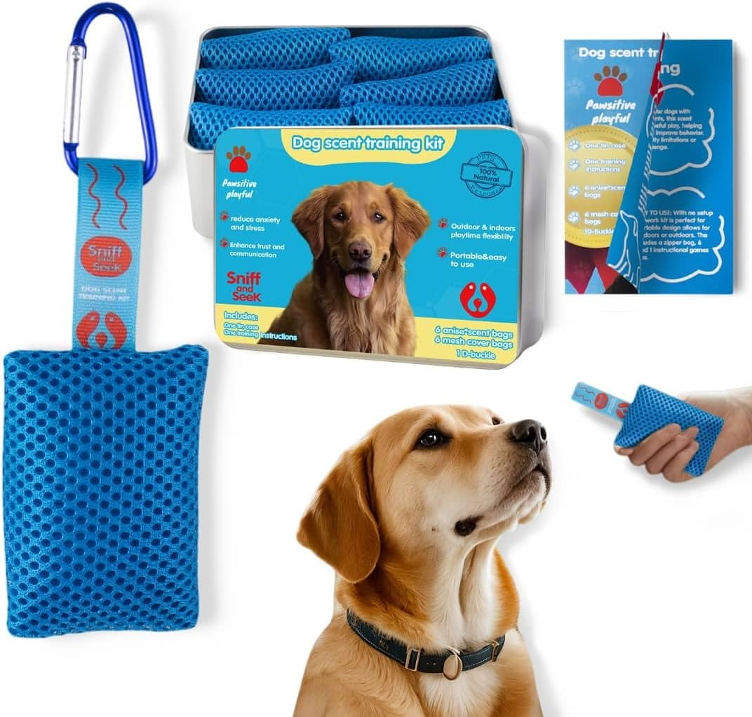 Dog Scented Training Kit Fun for Dogs- Nose Work for Dogs, Hide and ...