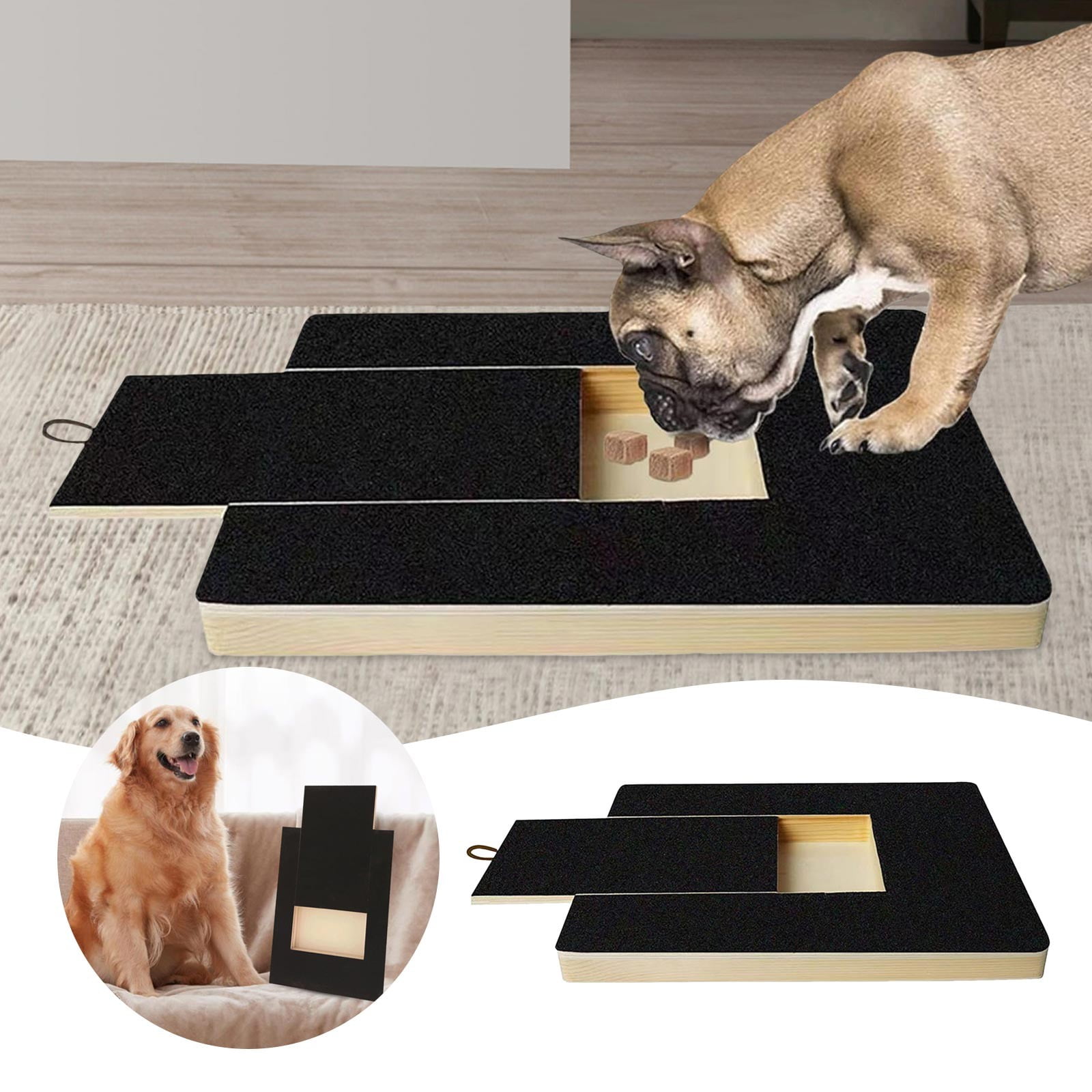Dog Scratch Pad for Nails Dog Nail File Dog Nail Grinder Pull-Out Nail ...