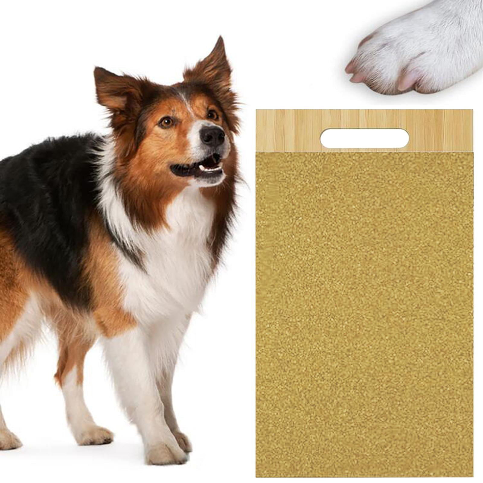 Dog Scratch Pad for Nails Toy Cat Nail File Scratching Board Grinding ...