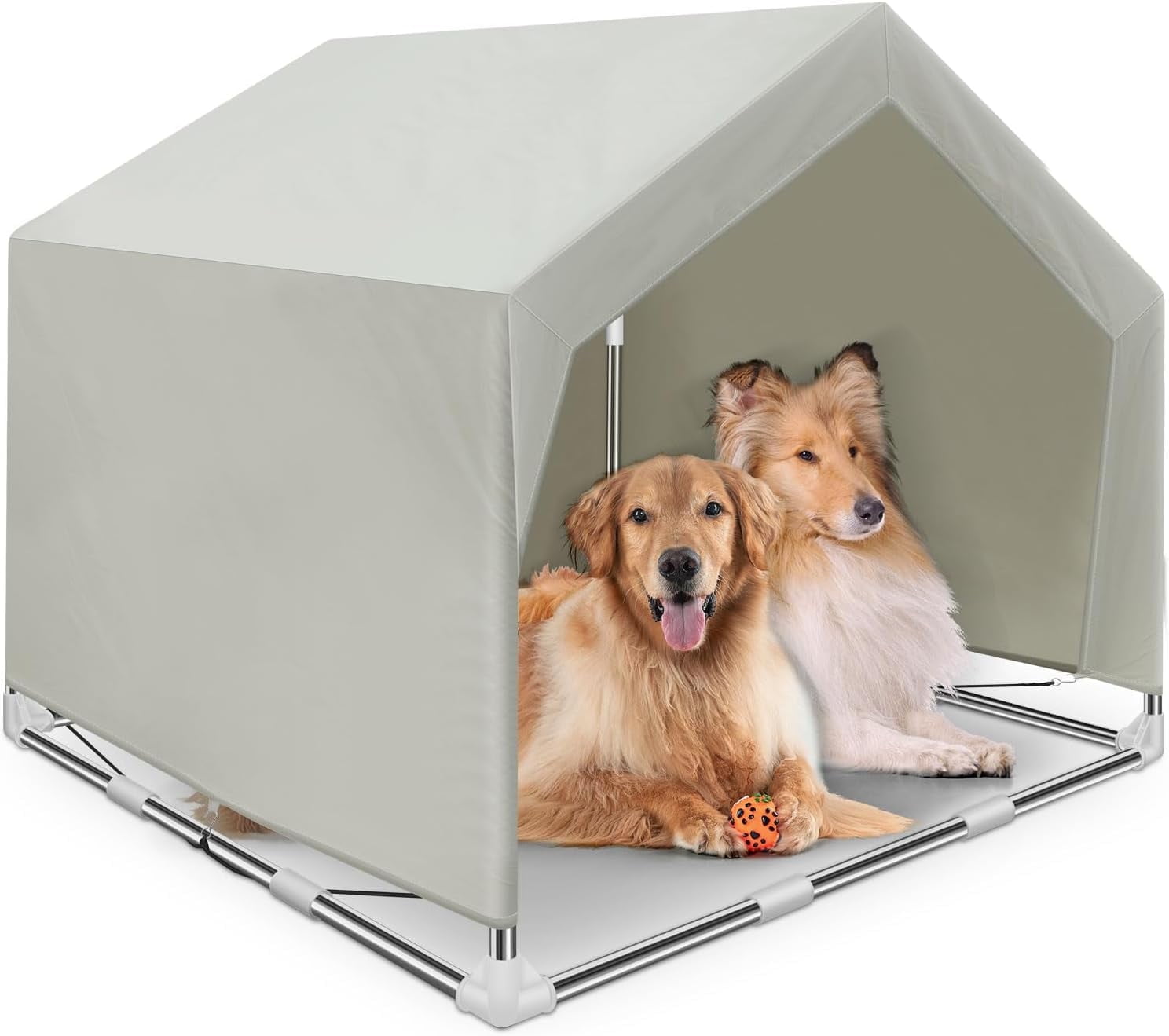 Dog Shade Shelter Outdoor Large Tent Dog House for Large Dogs, Outdoor ...