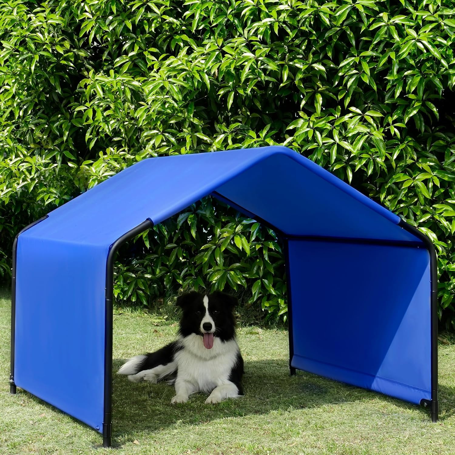 Dog Shade Shelter Outdoor Tent for Large Medium Dogs, 4'x4'x3' Outside ...