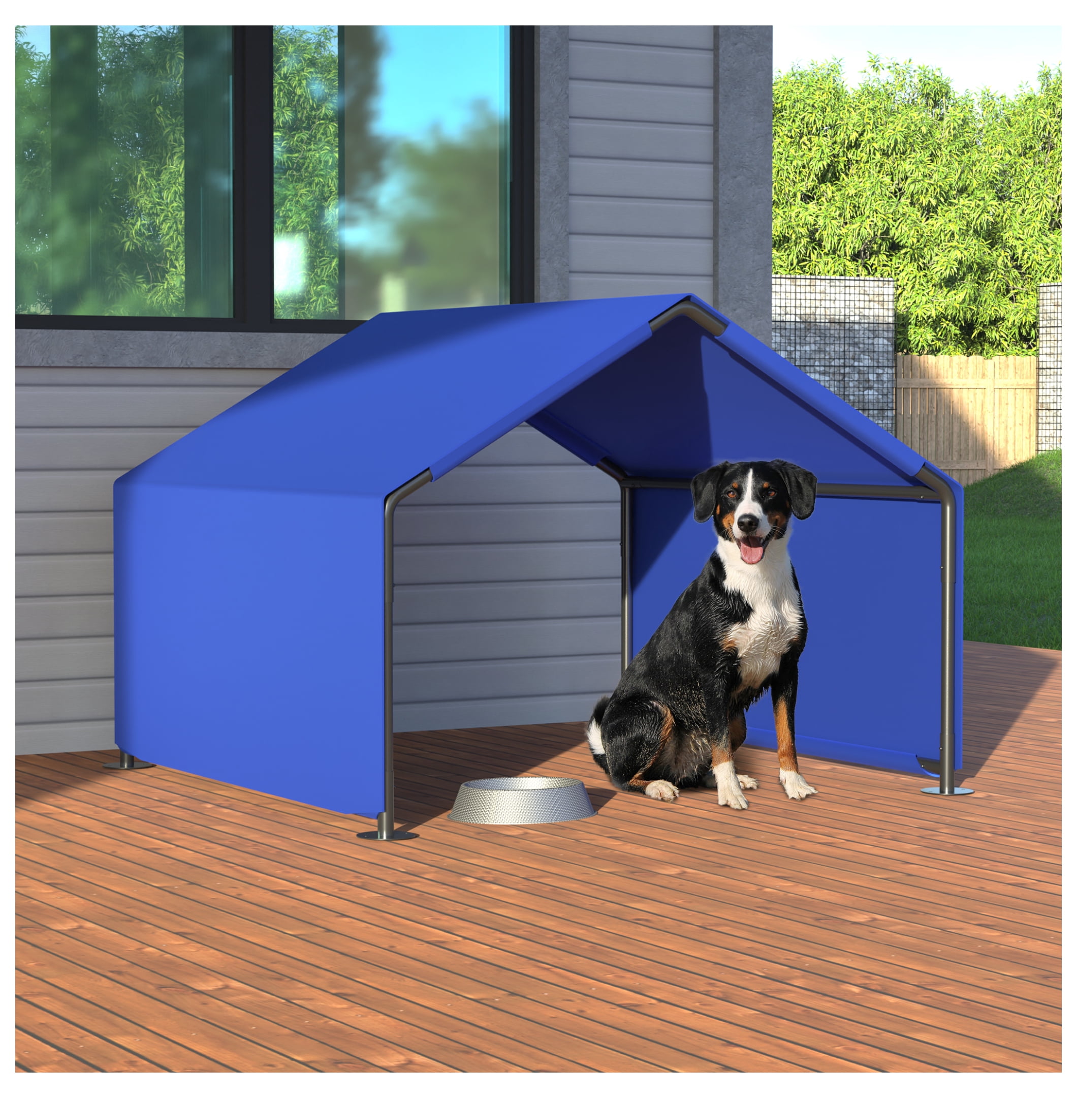 Dog Shade Shelter Outdoor Tent - Waterproof Sun Protection Pet House ...