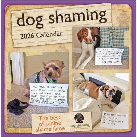 Dog Wall Calendars in Wall Calendars - Walmart.com