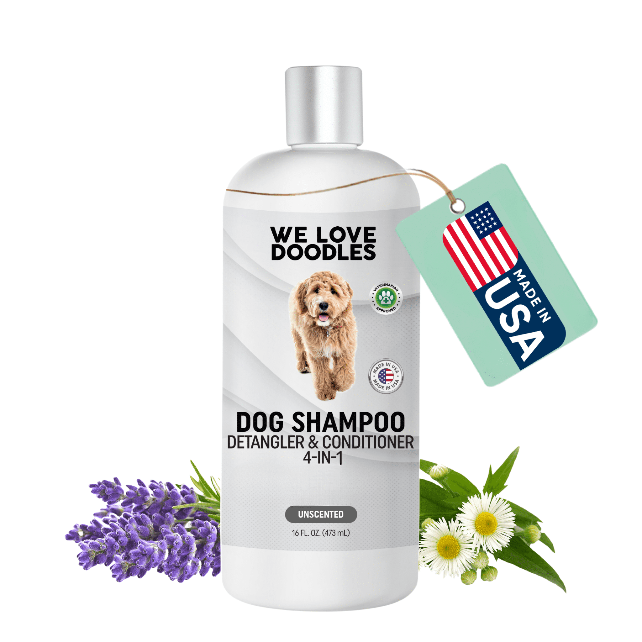 Dog Shampoo, Conditioner & Detangler - Best Shampoo for Goldendoodles ...
