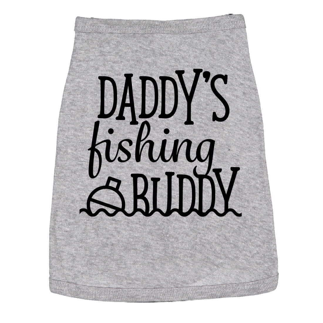 Dog Shirt Daddys Fishing Buddy Cute Clothes for Pet Puppy - Walmart.com
