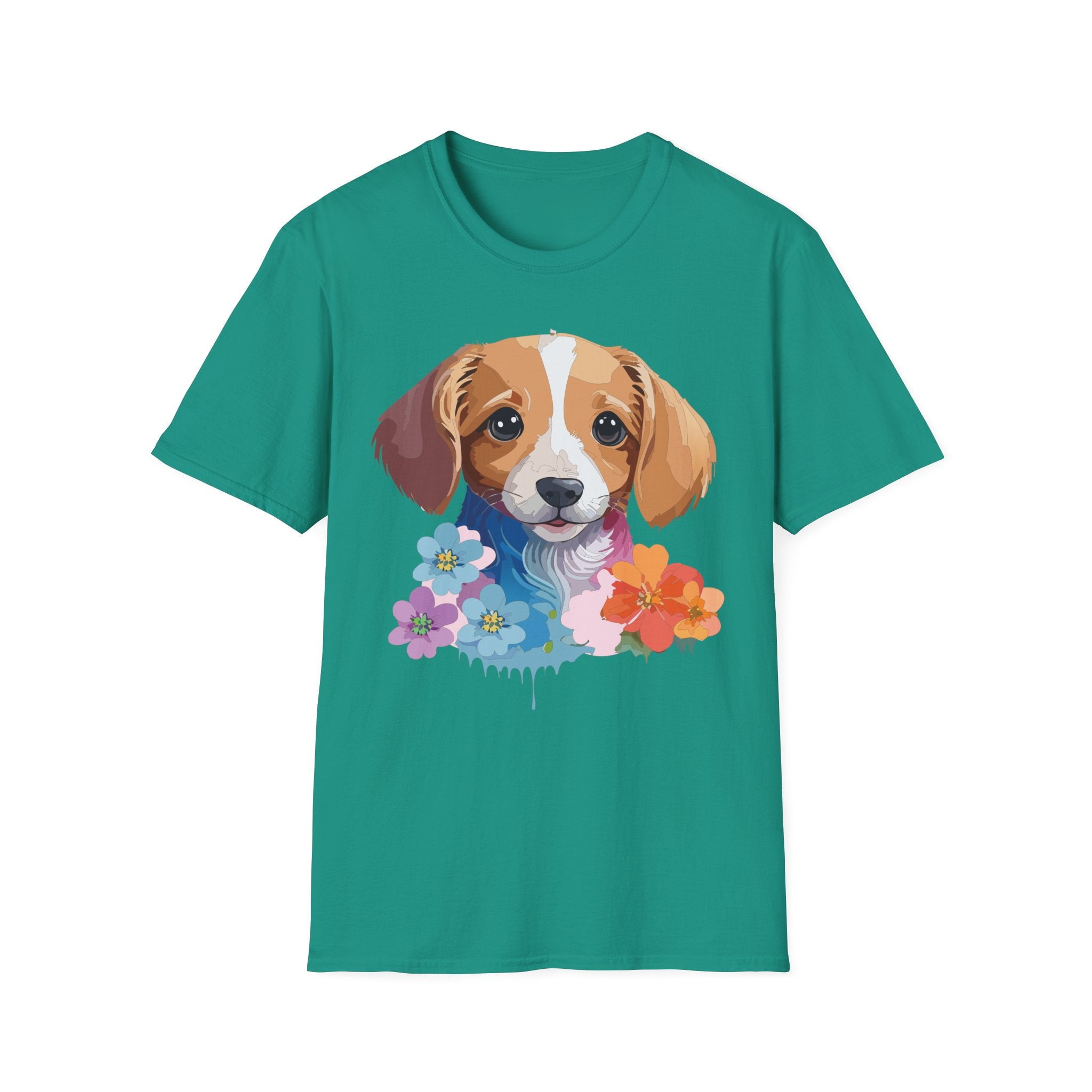Dog Shirt, Shirt with Dog, Animal Tee, Shirt with Animals - Walmart.com