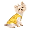 Dog Shirt for Small Dogs & Cats, Gold Texture Glitter Puppy Clothes ...