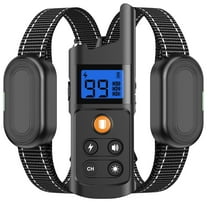 Petrainer Waterproof Dog Shocker with Remote, Beep/Vibra/Shock E-Collar, 300yd Range - Walmart.com