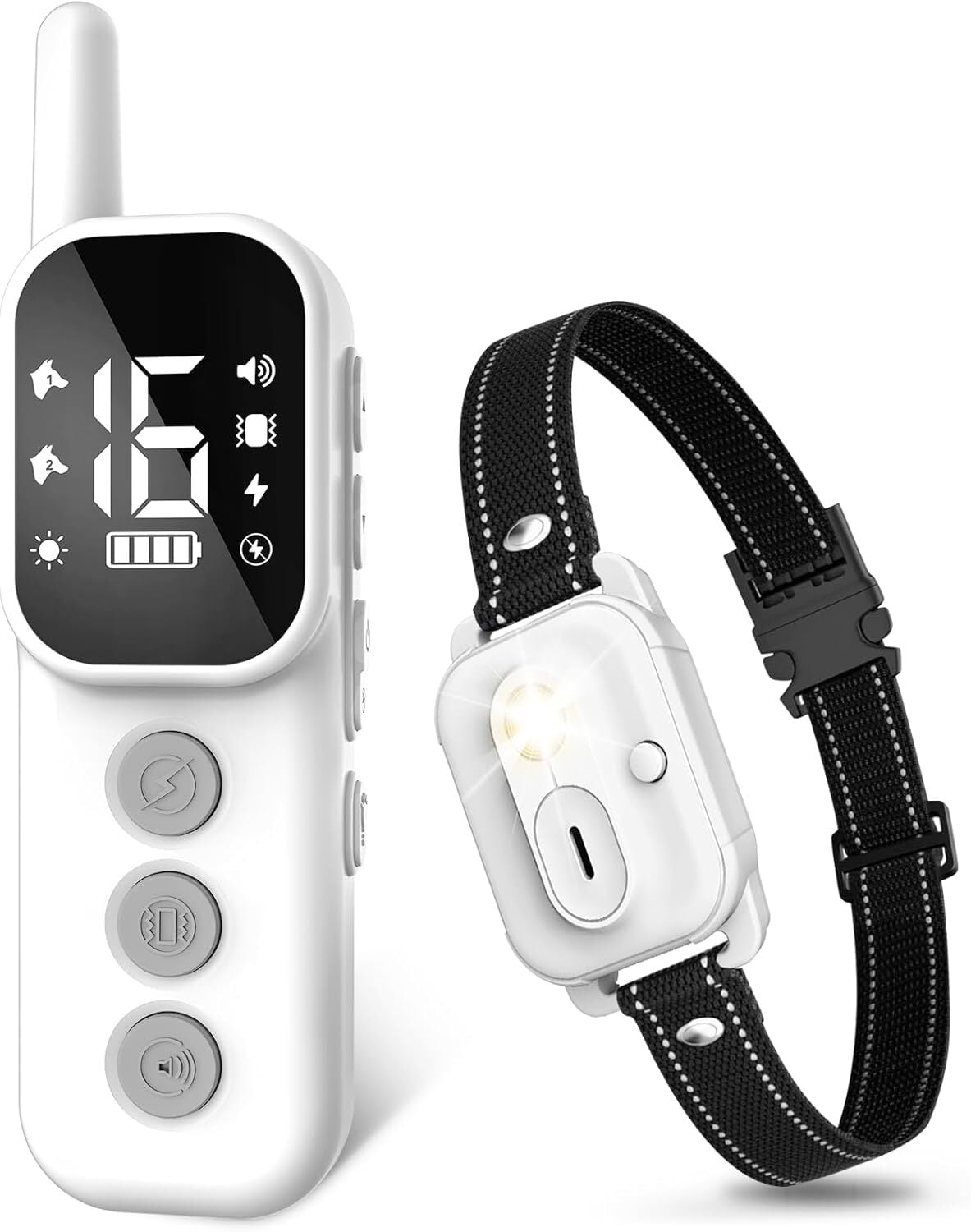 Dog Shock Collar,3300FT Dog Training Collar with Remote,IP67 Waterproof ...
