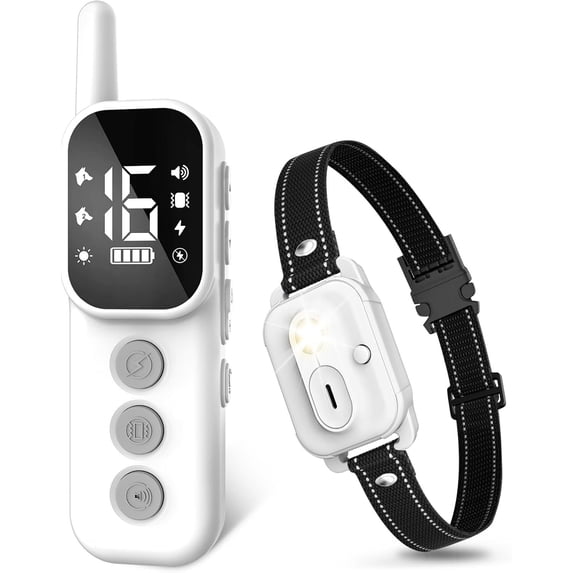 Dog Shock Collar,3300FT Dog Training Collar with Remote,IP67 Waterproof ...