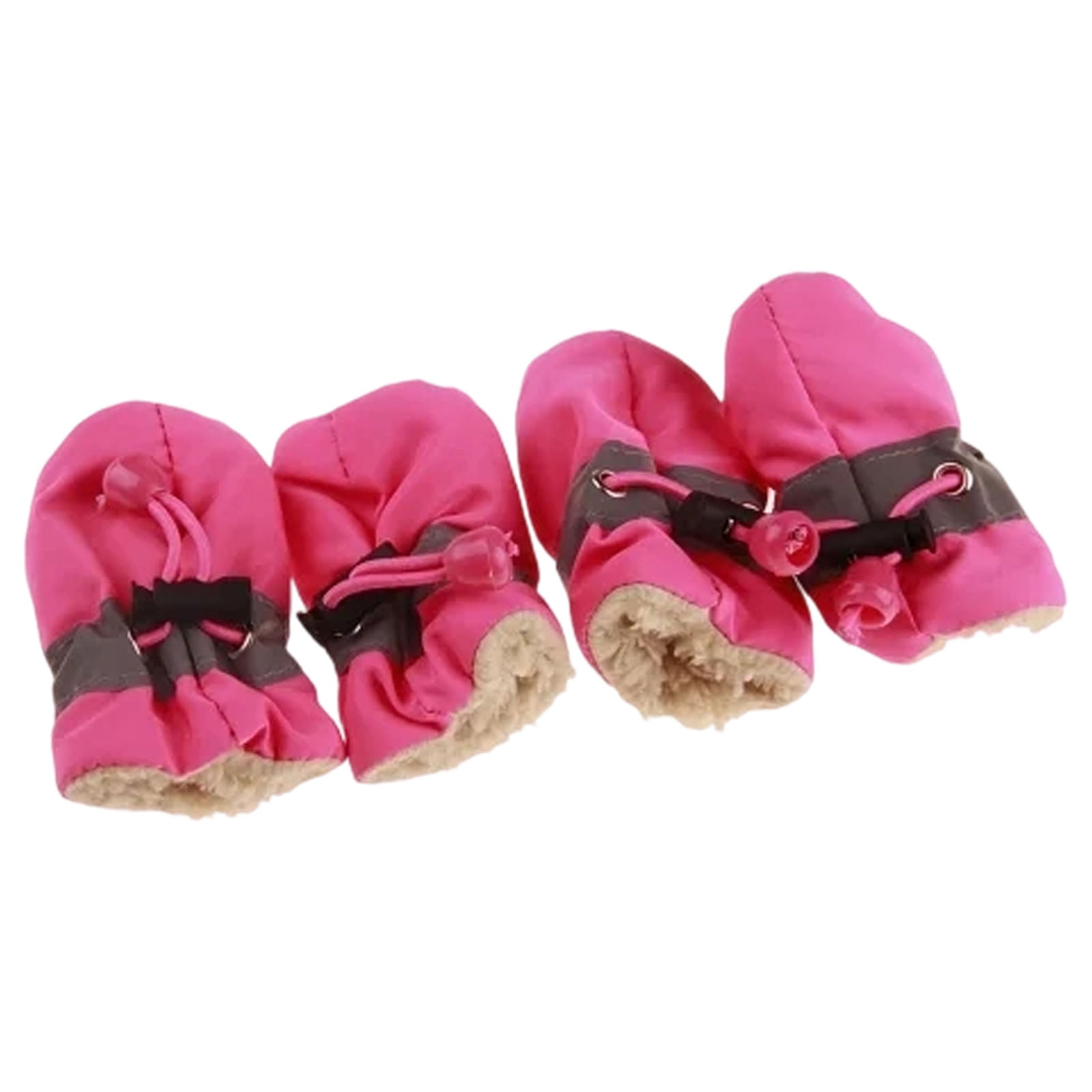 Dog Shoes Dog Boots & Paw Protector, 4 Number Anti-Slip Sole Winter Dog ...