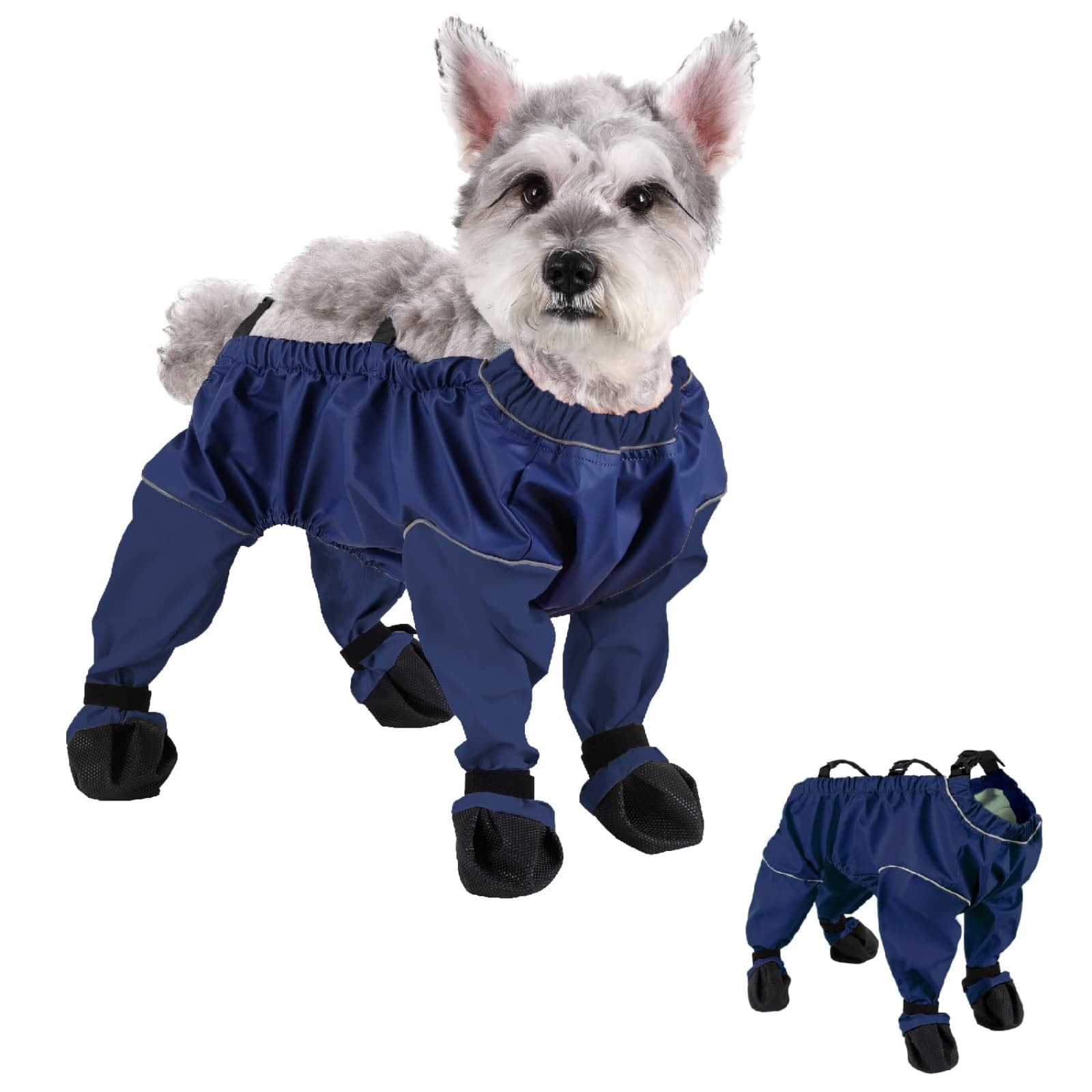 Dog Shoes, Gaqring Breathable All-Season Dog Boots, Thin Anti-Dirty ...