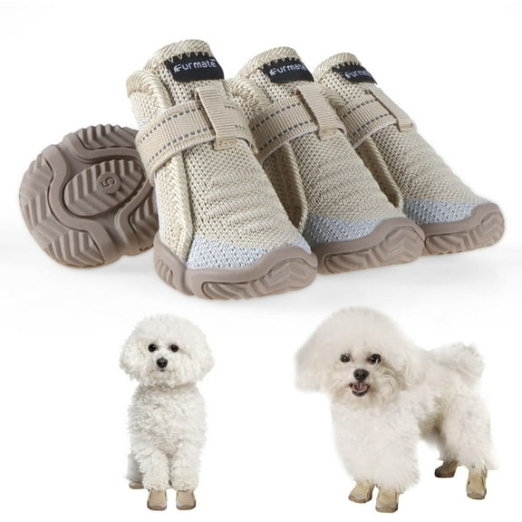 Dog Shoes for Large Small Medium Dogs,Waterproof Dog Boots & Paw ...