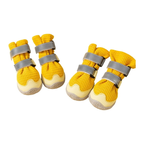 Dog Shoes For Medium Large Dogs, Double Buckle Winter Warm Dog Boots ...