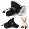 Dog Shoes for Winter Dogs Boots & Paw Protector Warm Snow Booties Small ...