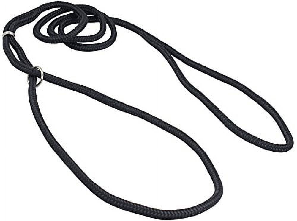 Dog Show Lead Braided Tubular Nylon 52" Long (Small: diam 1/4"(6mm ...