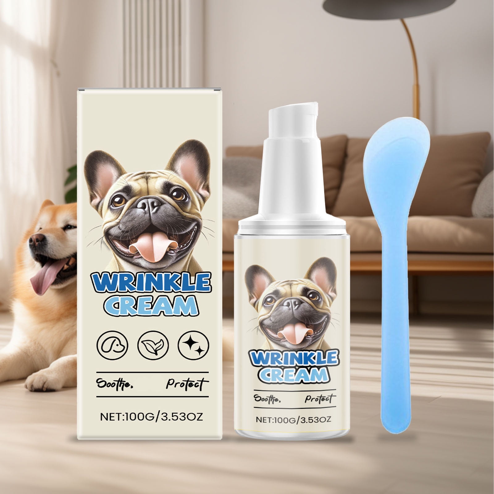 Dog Skin Moisturizing Cream,Natural Ingredients,Hydrating Formula,Non ...