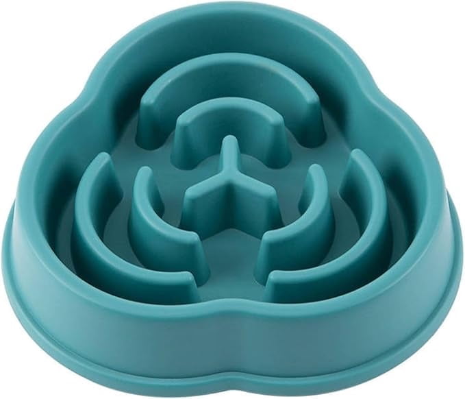 Dog Slow Feeder Bowl - Dog Dishes to Slow Down Eating - Puzzle Dog Food ...