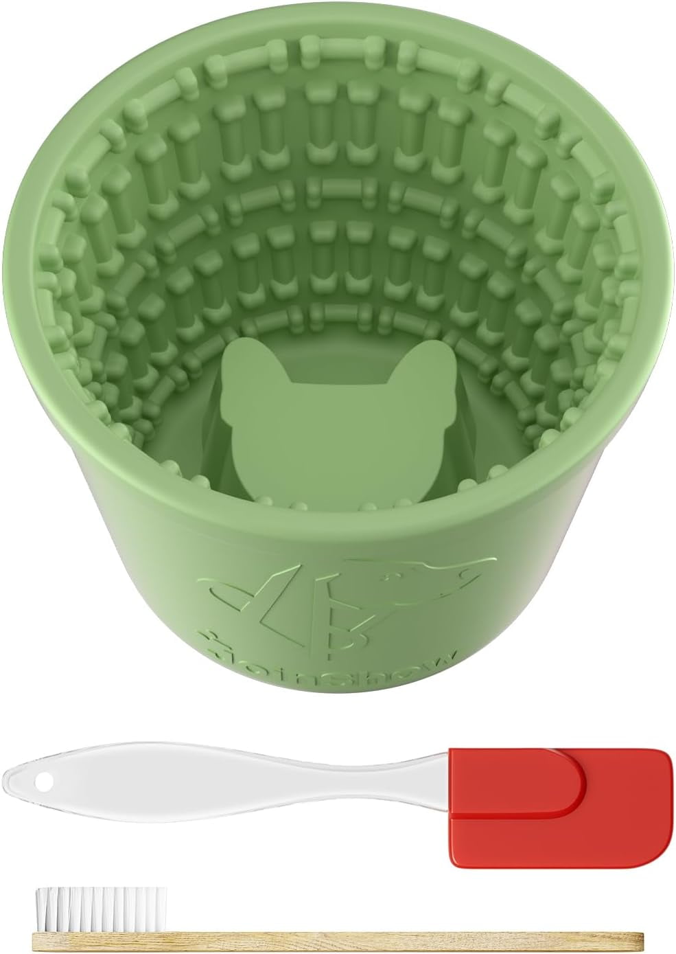 Dog Slow Feeder Lick Bowls. Reduces Eating Anxiety Slow Eating Dog Lick ...