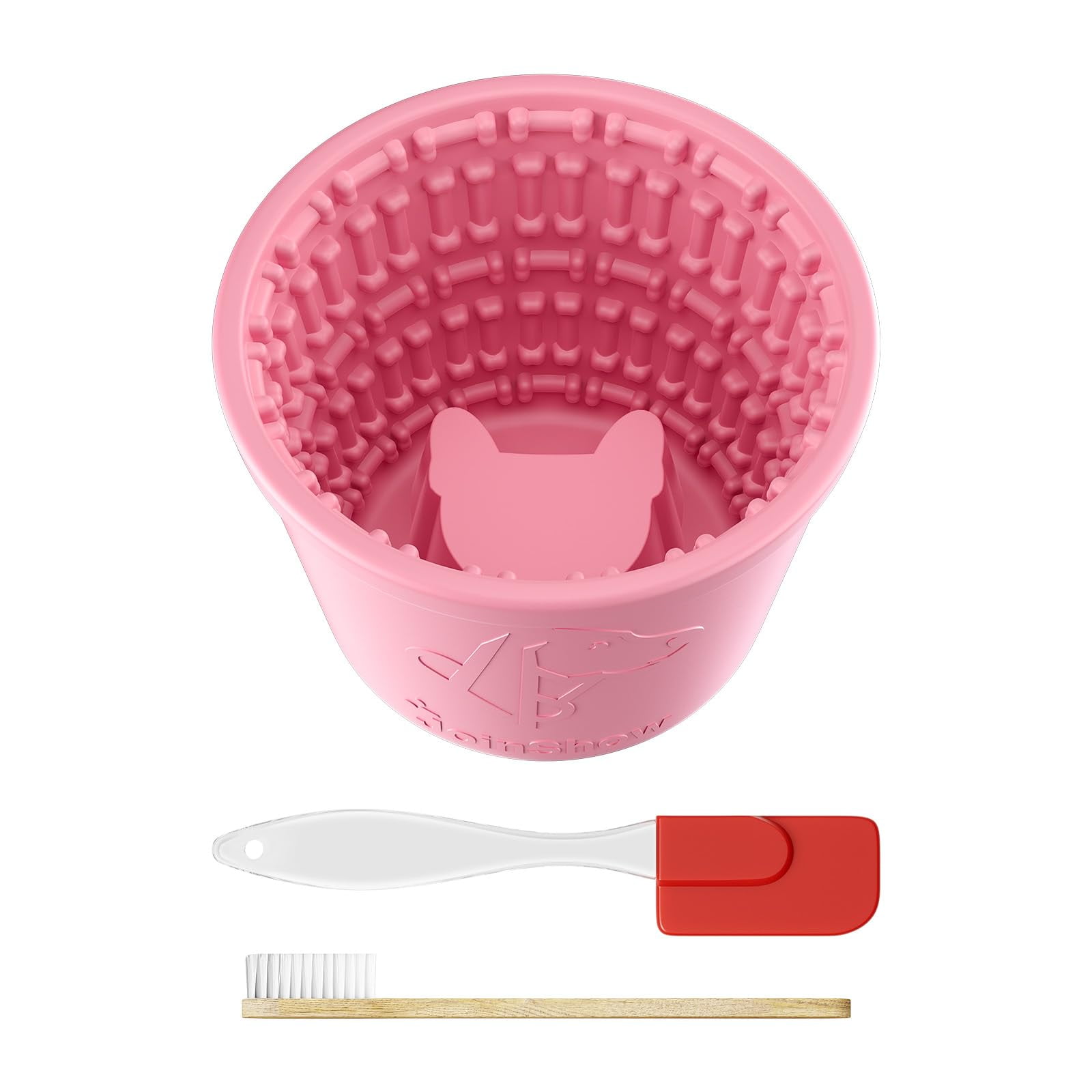 Dog Slow Feeder Lick XEF1 Bowls. Reduces Eating Anxiety Slow Eating Dog ...