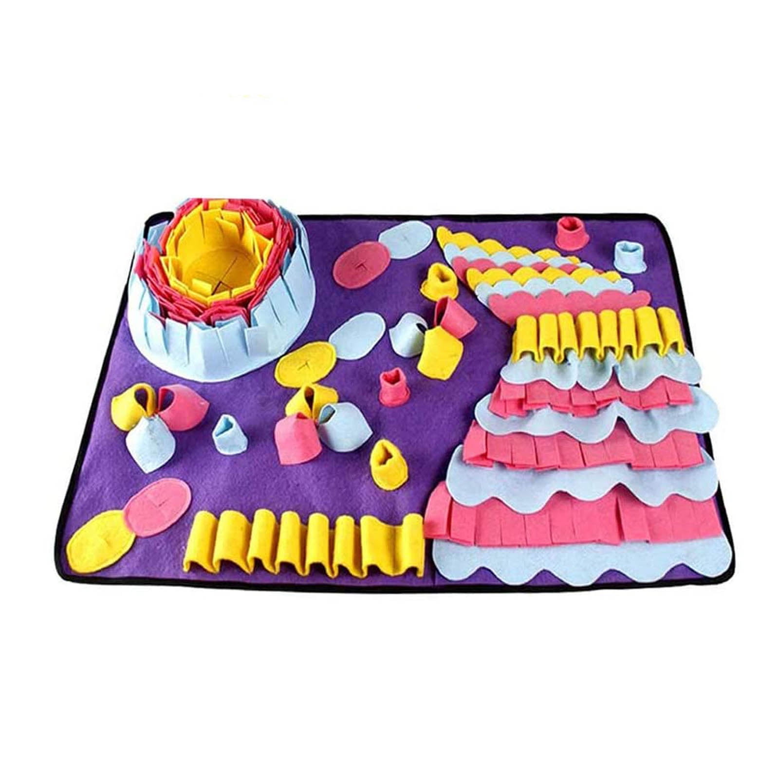 Dog Snuffle Mat Slow Feeder Foraging Feeding Pad Large Sniffing Treats ...
