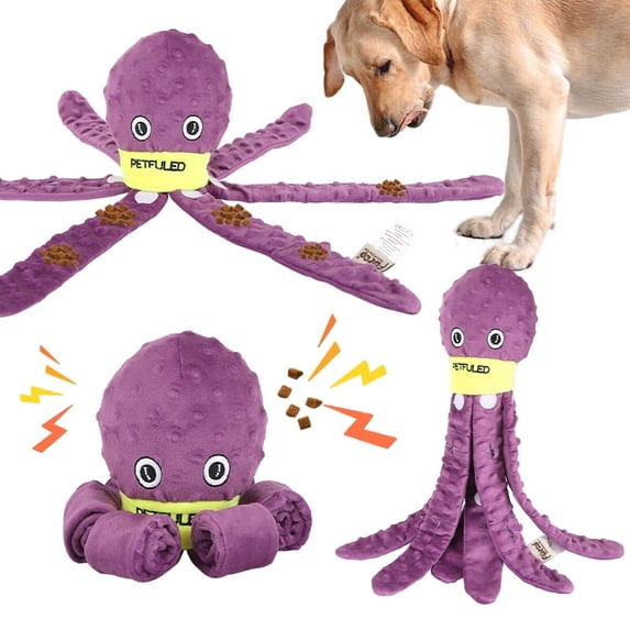 Dog Snuffle Toy - Interactive Puzzle Games & Slow Feeder for Boredom Relief - Treat Dispensing ...