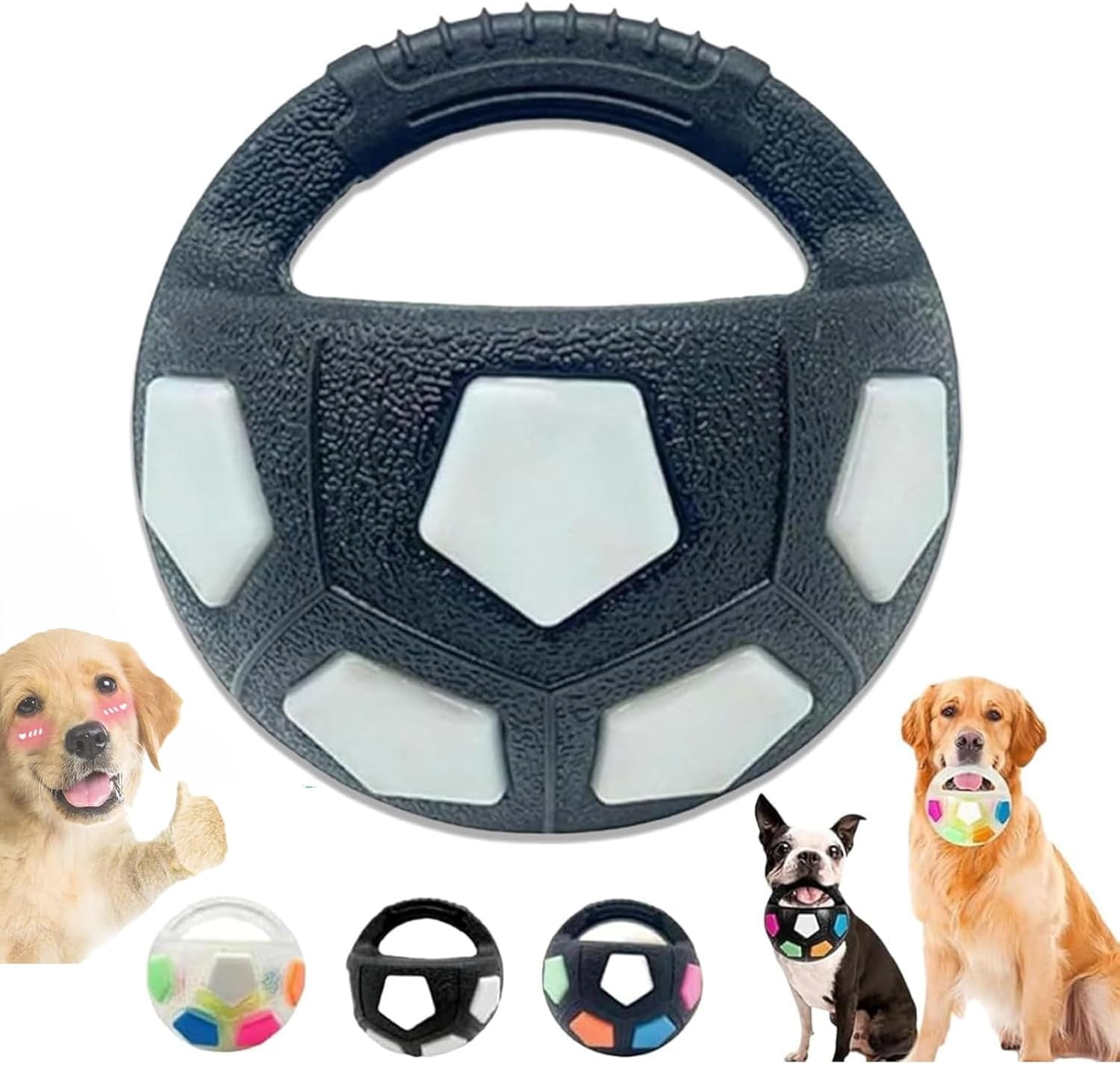 Dog Soccer Ball, Dog Soccer Ball with Handles, Animal DogToys ...