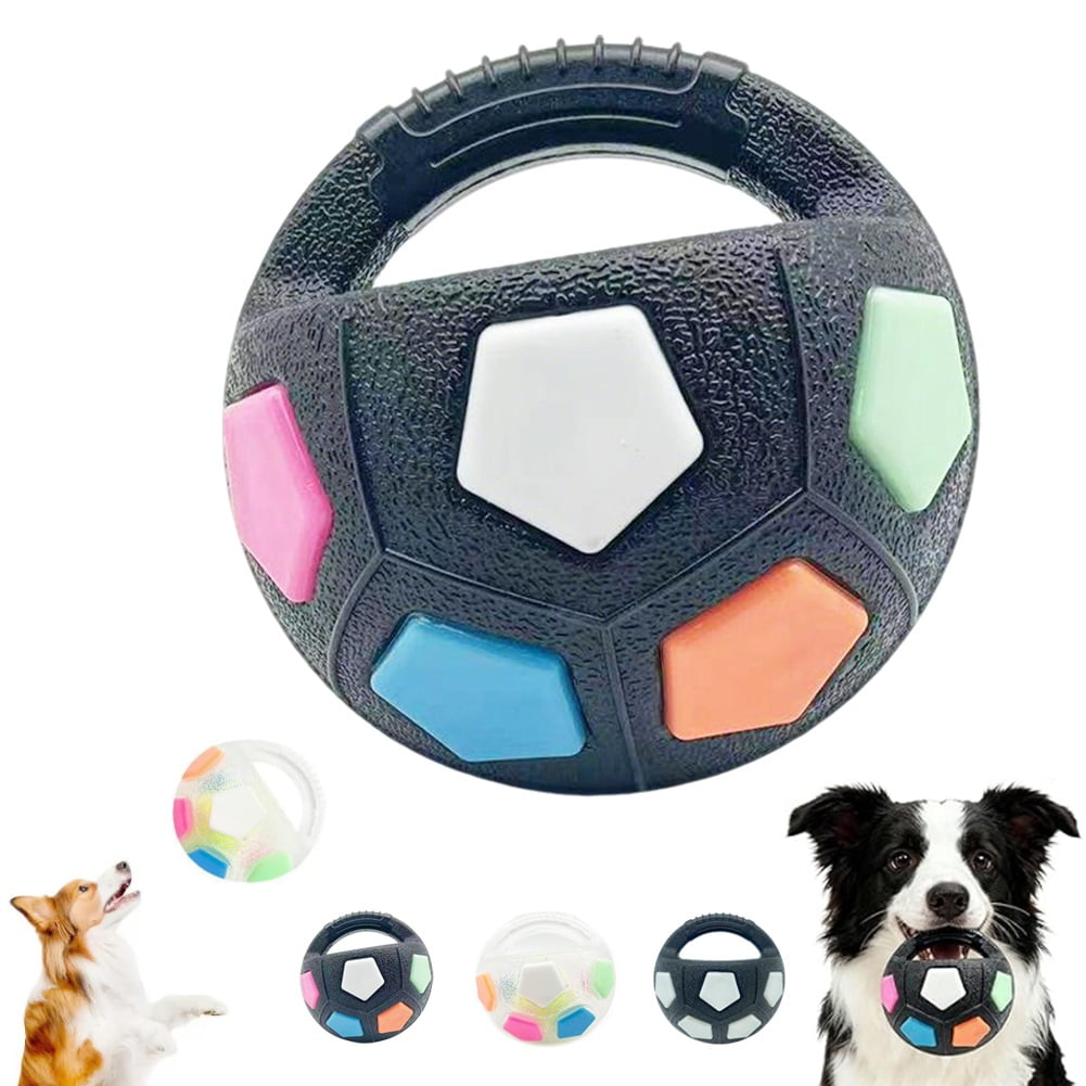 Dog Soccer Ball with Handle, Mellow Dog Calming Ball, Dogs Toy Soccer ...