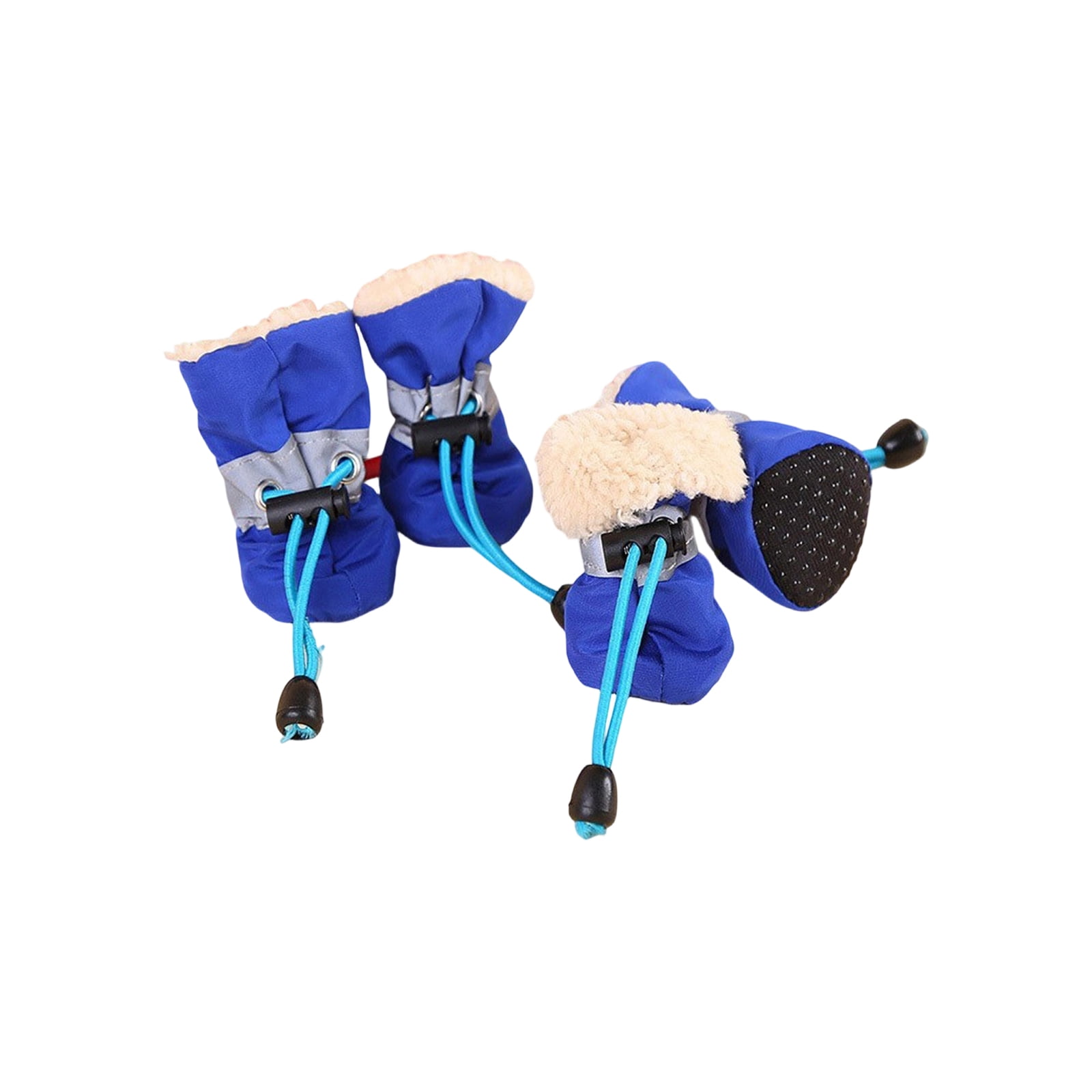 Dog Soft-Soled Shoes, Anti-Slip Dog Foot Covers, Fleece-Lined Pet Dog ...