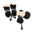 Dog Soft-Soled Shoes, Anti-Slip Dog Foot Covers, Fleece-Lined Pet Dog ...